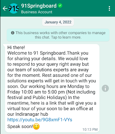 40 WhatsApp Business Greeting Messages To Create a Lasting Impression