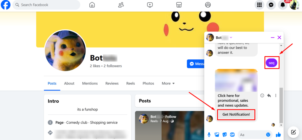 How to Send Sequence Messages on Facebook Messenger