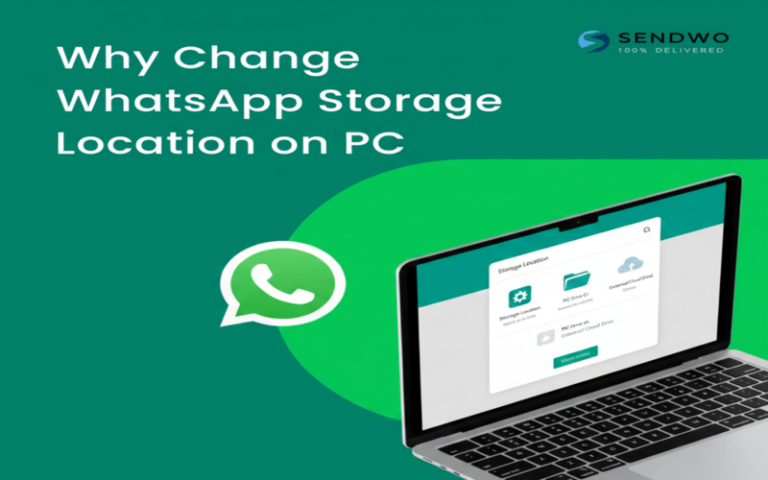 How to change whatsapp storage location pc (Windows 10/11 Powerful Ways
